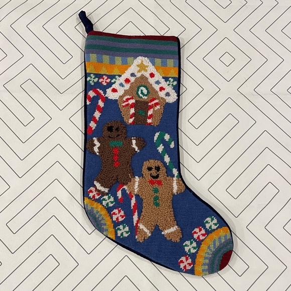 Holiday | New Gingerbread Stitched Stocking | Poshmark